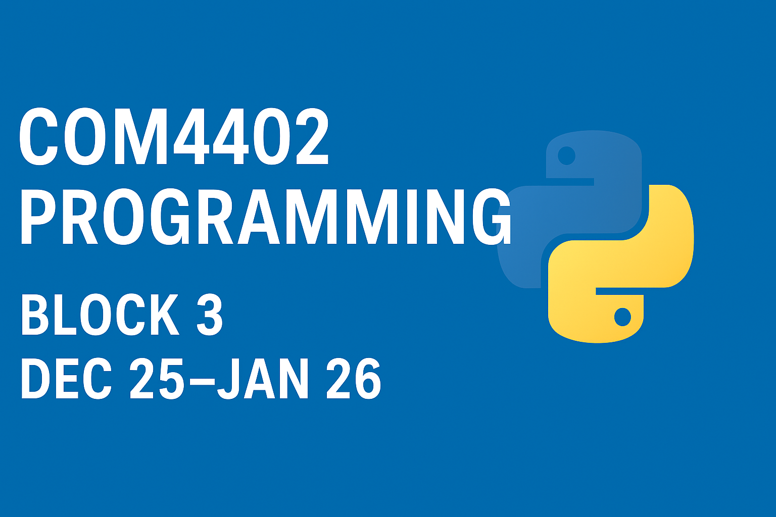 Course information | Programming | UGM eLearning